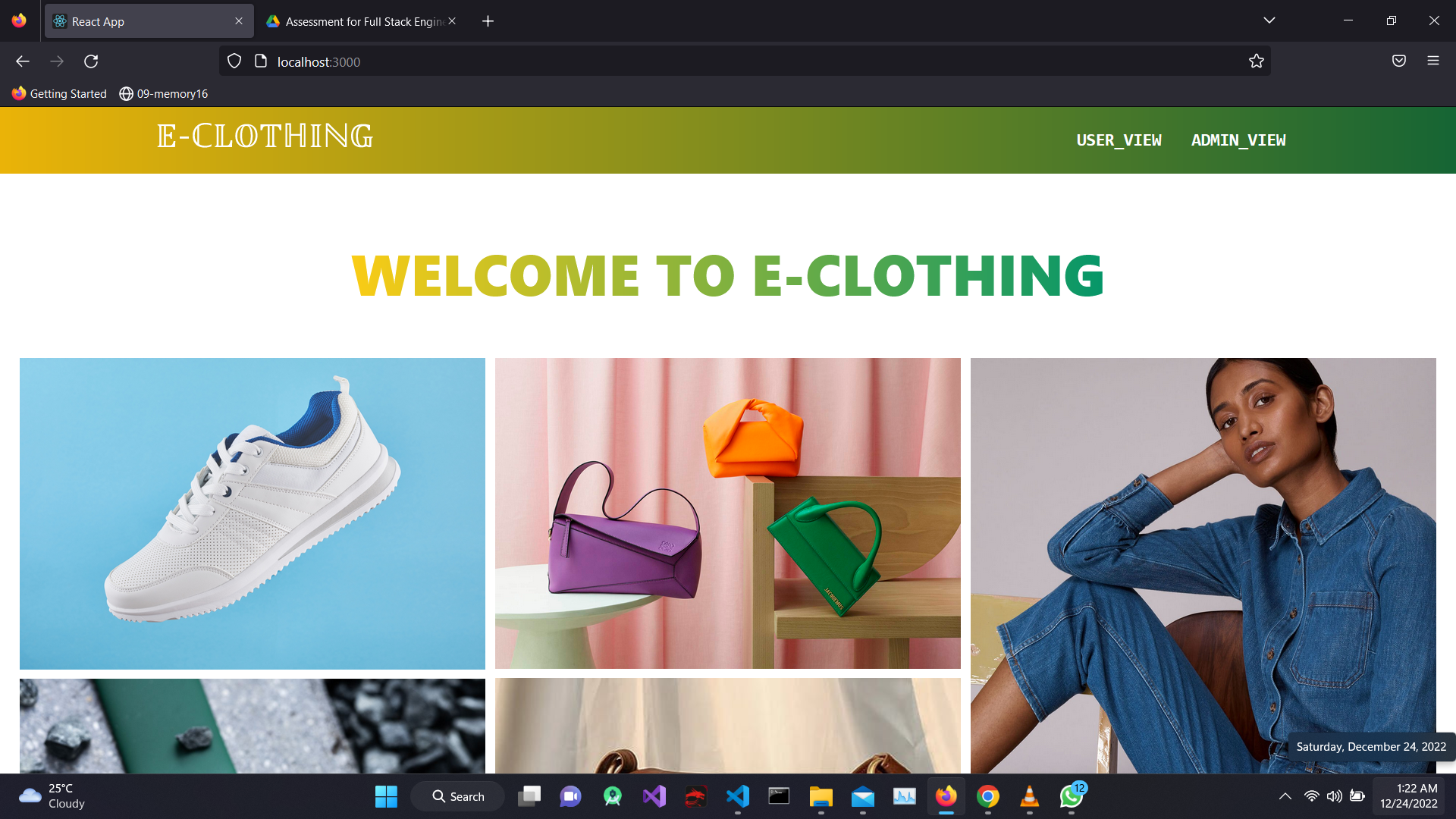 GitHub - kanishkalakmina/E-commerceWeb: E commerce clothing web Application with (MERN Stack ...